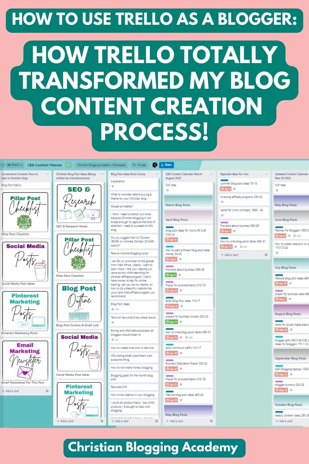 The Ultimate Guide On How To Use Trello As A Blogger (10 Epic Ways ...