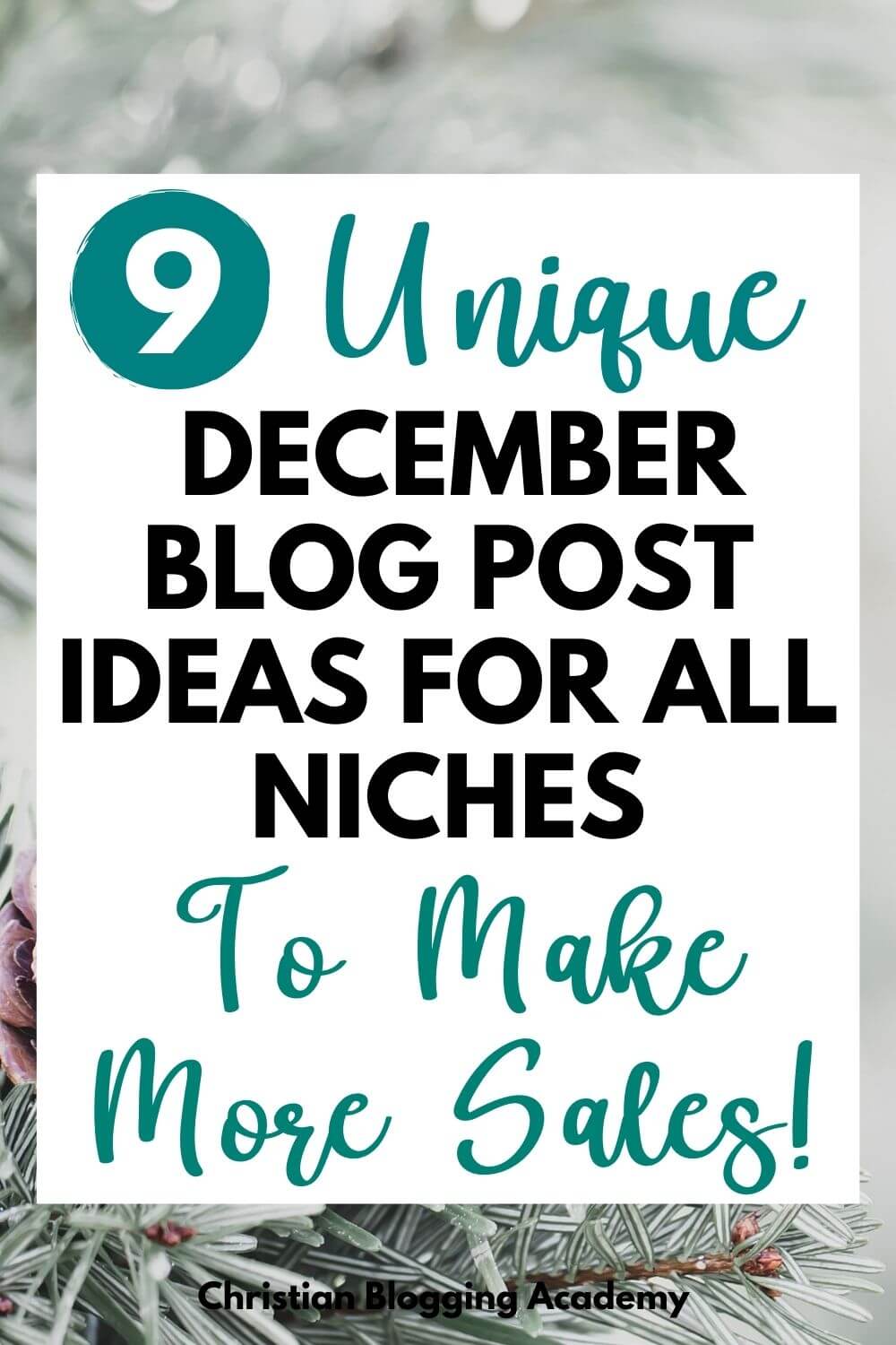 9 Unique December Blog Post Ideas For All Niches To Help You Grow Your ...