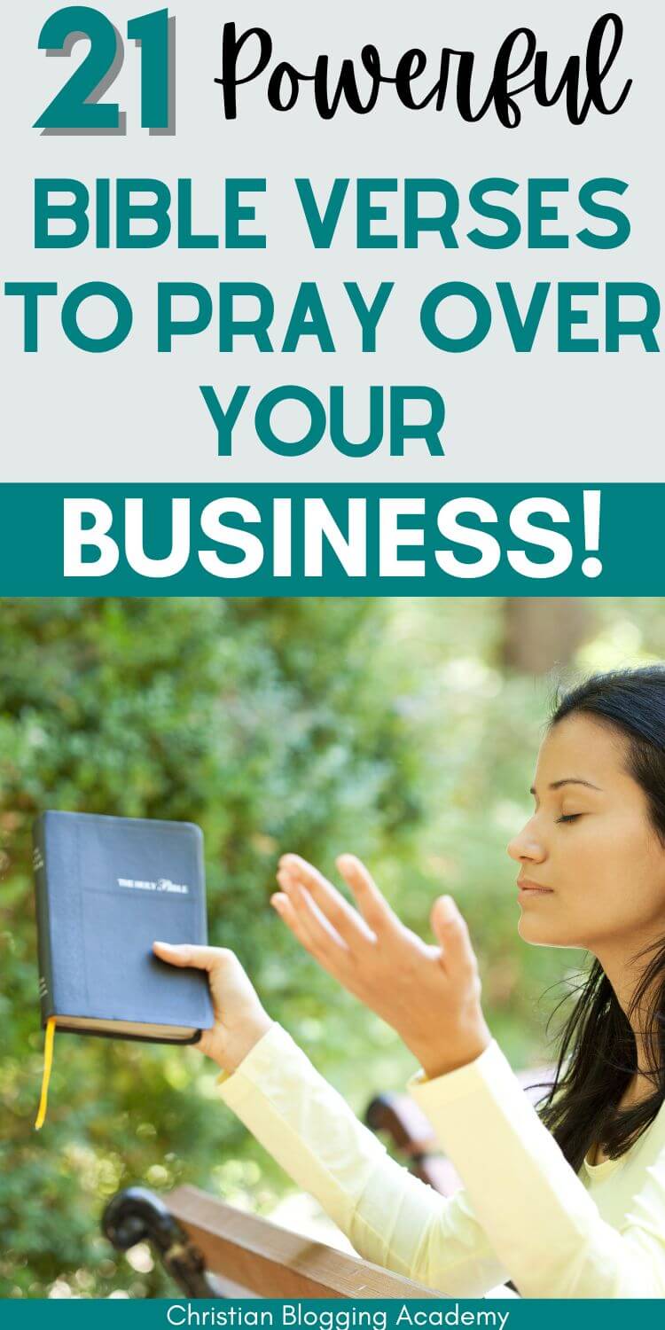 21 Amazing Bible Verses To Pray Over Your Business For Success & Growth ...