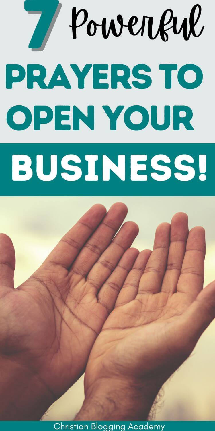 7 Inspirational Prayers For Business Openings! | Christian Blogging Academy